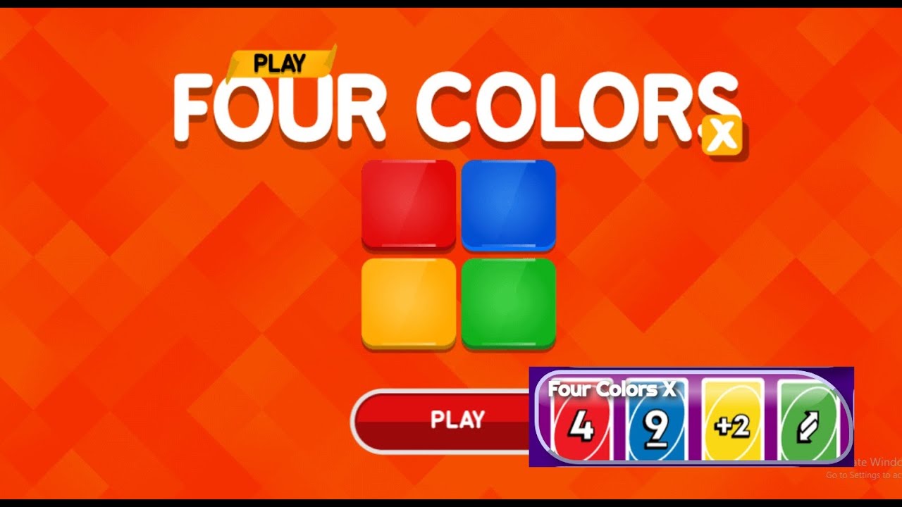 Game friv Four colour x Gameplay - YouTube