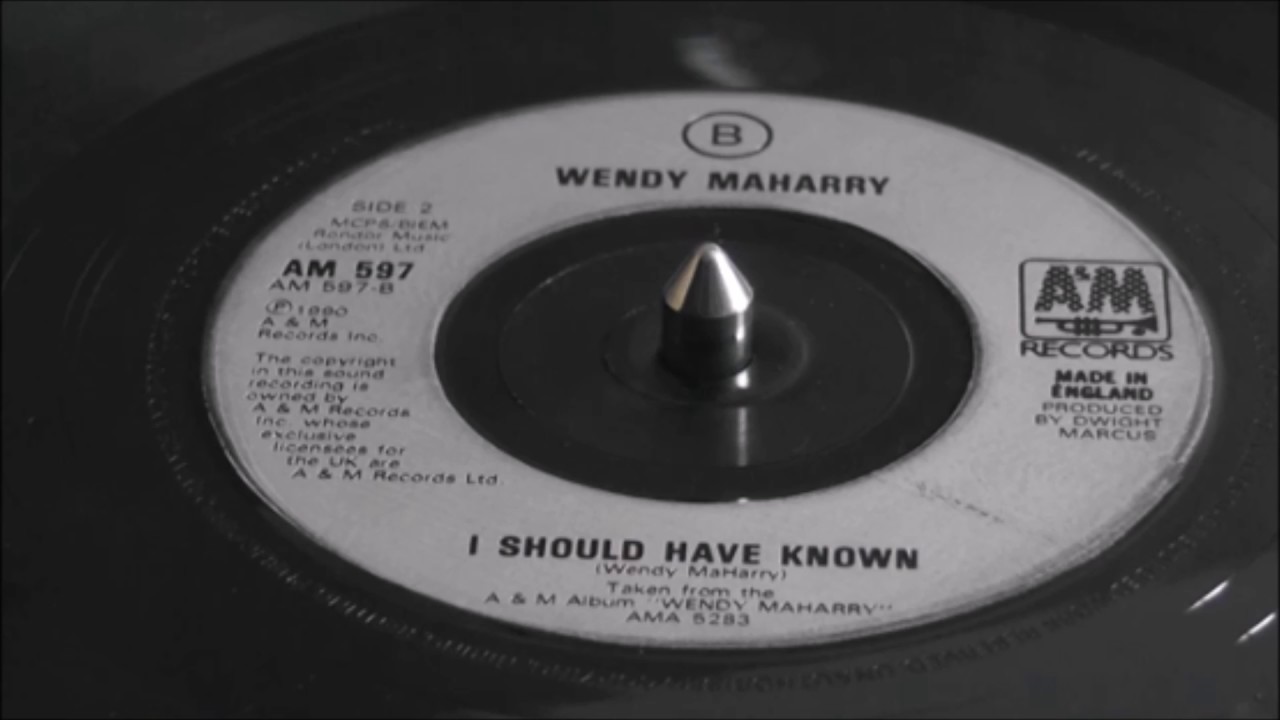 Wendy MaHarry - I Should Have Known - YouTube