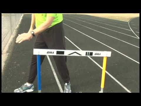 Hurdle Trail Leg Slide Drill - YouTube