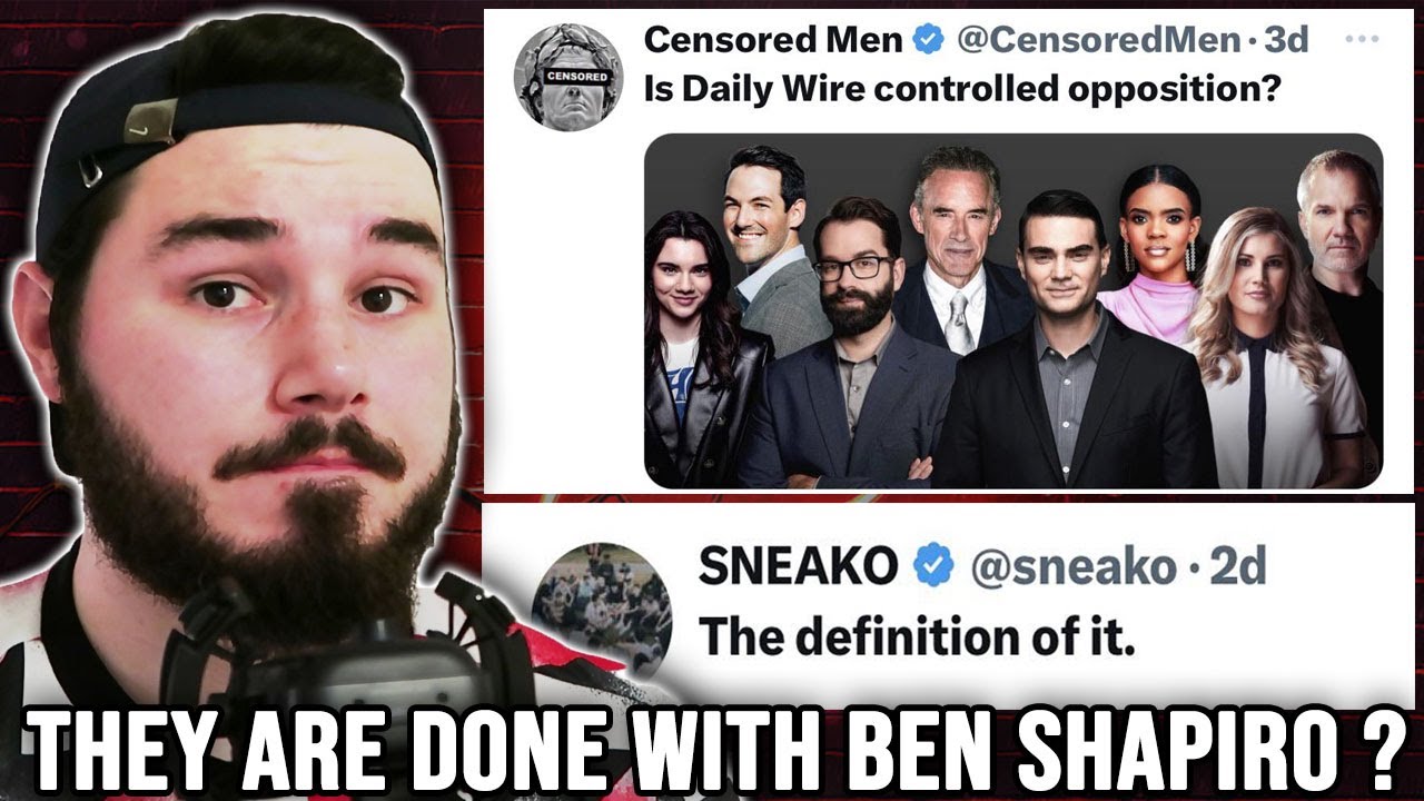 Why Conservatives have TURNED ON Ben Shapiro and The Daily Wire - YouTube