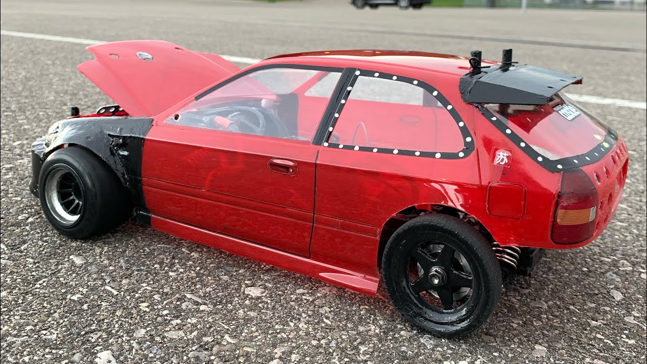Drag Honda Fwd Rc Ek9 Wide Body First Shake Down - YouTube