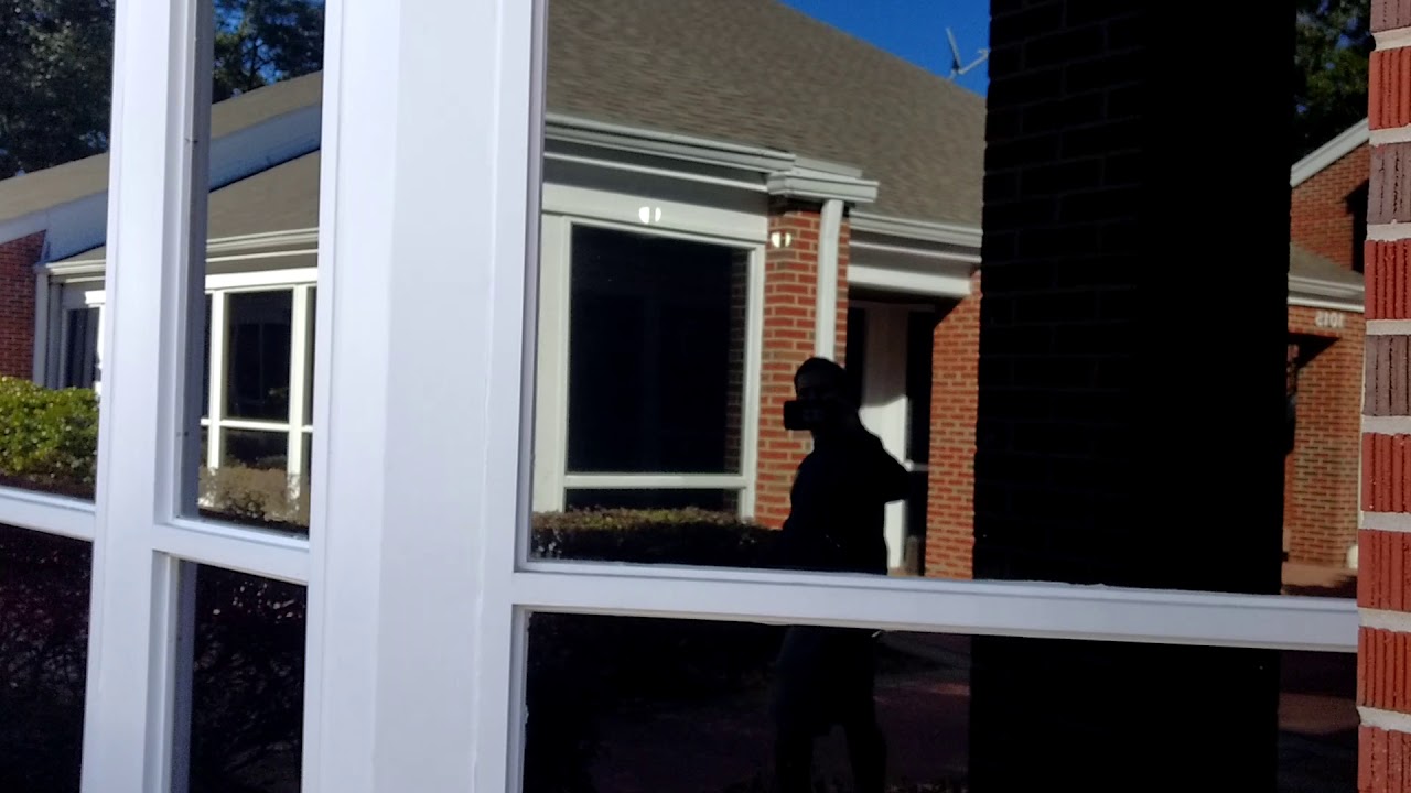 Commercial Window Tinting Llumar DL05% Black Limo Tint installed on ...