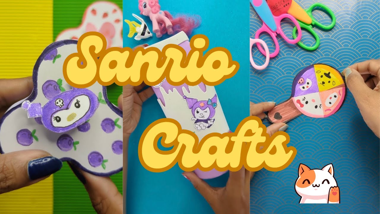 DIY Crafts | Cute SANRIO Crafts You Can Make At Home! | Alohomora ...