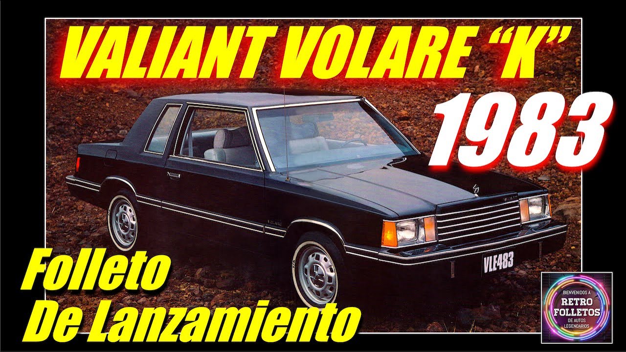 VOLARE K 1983 MEXICO - FOLLETO DE LANZAMIENTO - YouTube