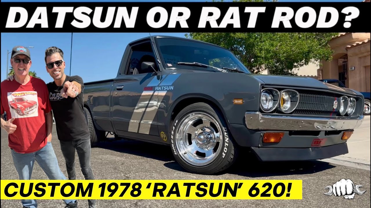 DATSUN OR RAT ROD? Karl's Custom 1978 'Ratsun' 620! - YouTube