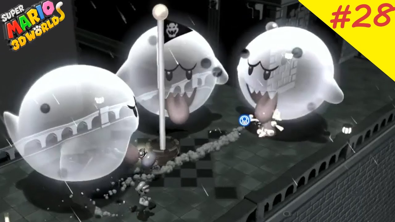 Super Mario 3D World [Episode 28]: THE BOO HOUSE - YouTube