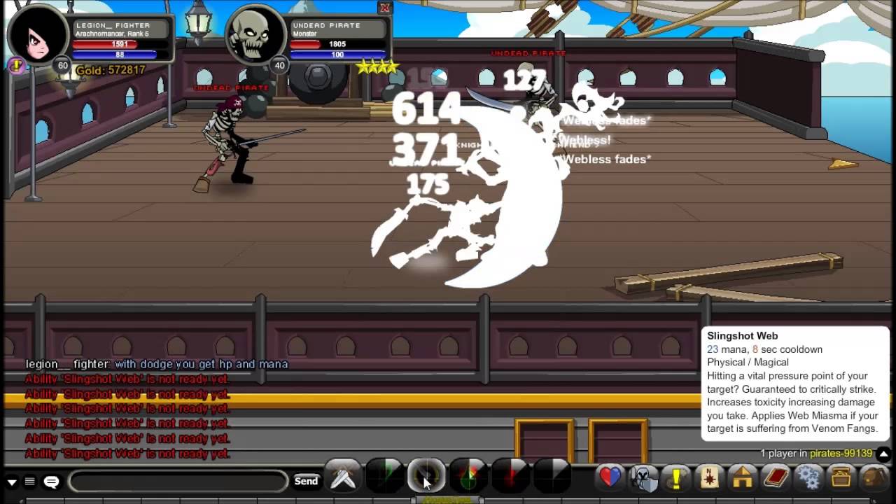 AQWorlds- Arachnomancer Class Guide 2014 - YouTube