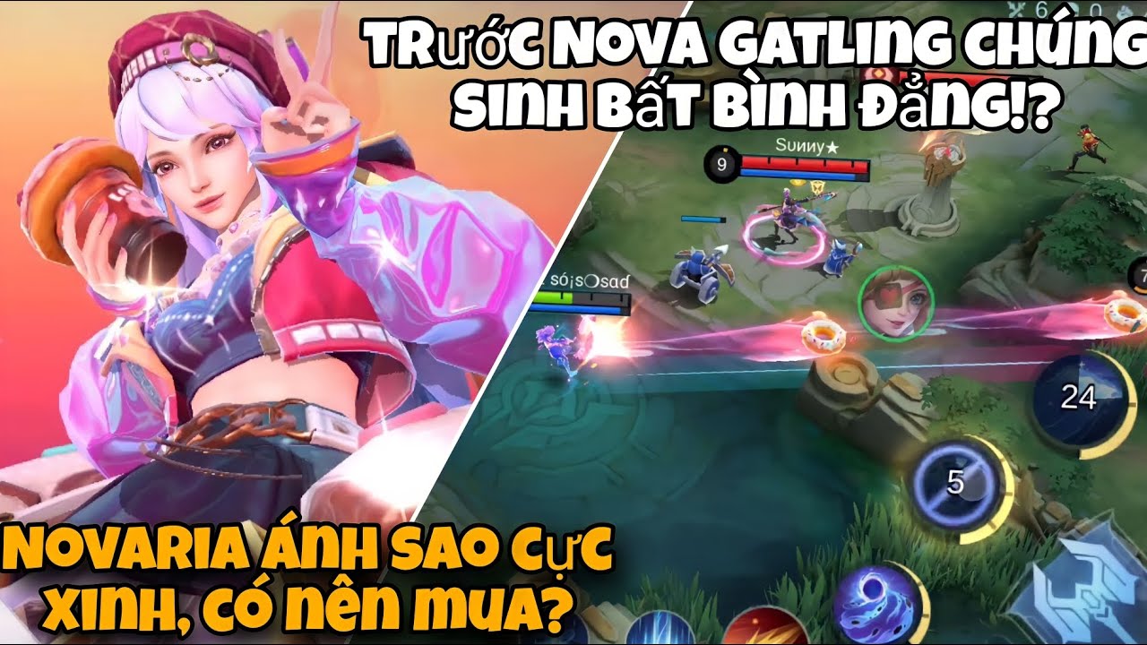 NOVARIA#4|sấy skill 2 vô tận với Novaria trong mode hỗn loạn, 14 kill ...