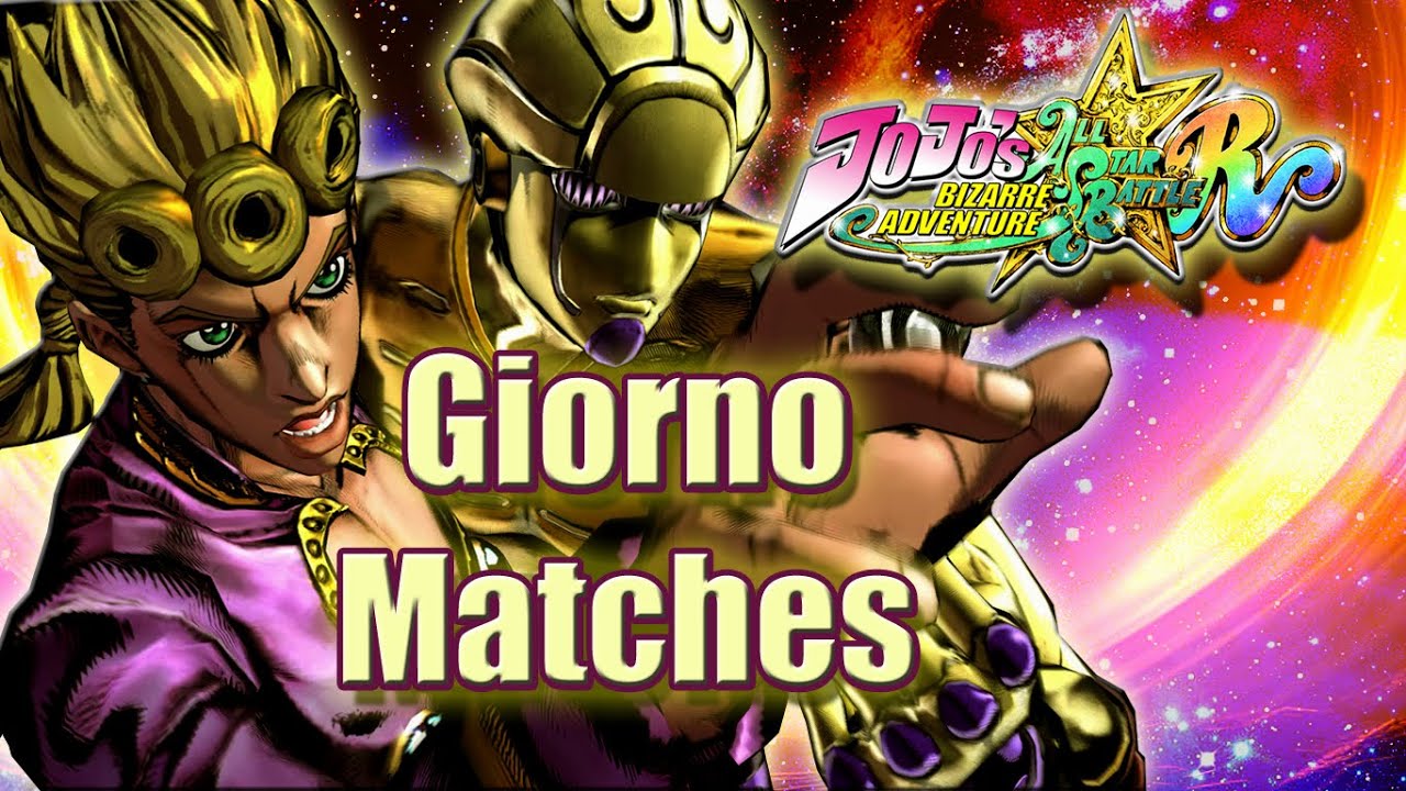 Jojos Bizarre Adventure All Star Battle R : Giorno Giovanna Wryyy ...