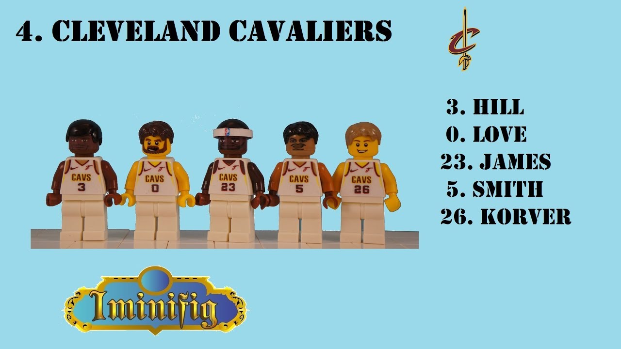 Custom LEGO 2018 NBA Playoffs Teams Review - Eastern Conference - YouTube