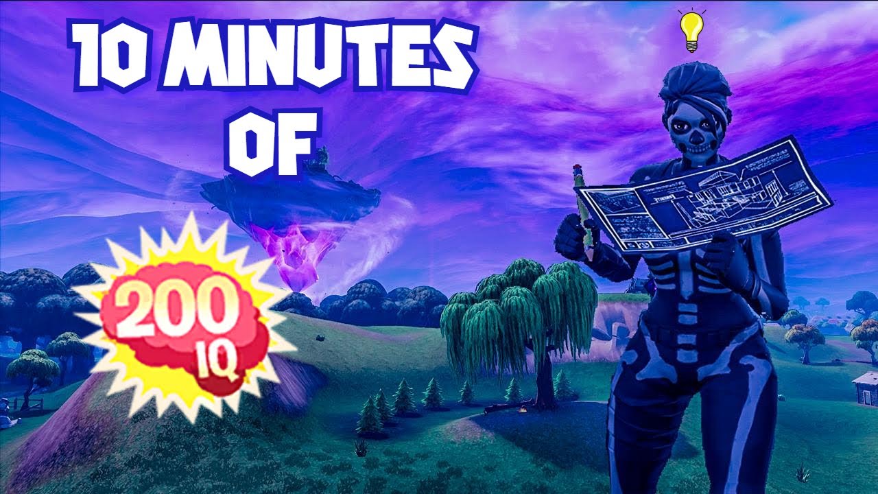 200 IQ FORTNITE PLAYS - YouTube