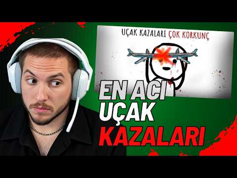 RRaenee En Acı Verici Uçak Kazalarını İzliyor! @ilgincdimi