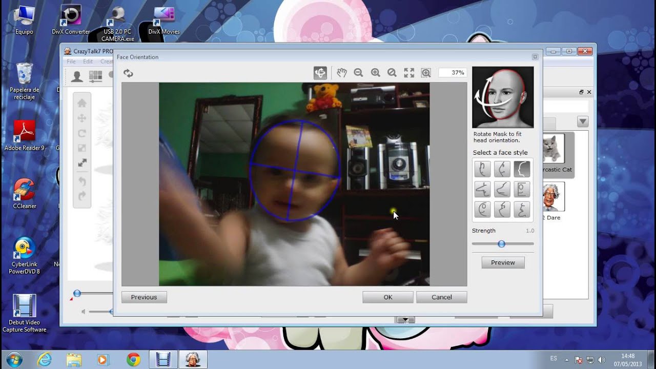 como utilizar crazy talk 7 pro - YouTube