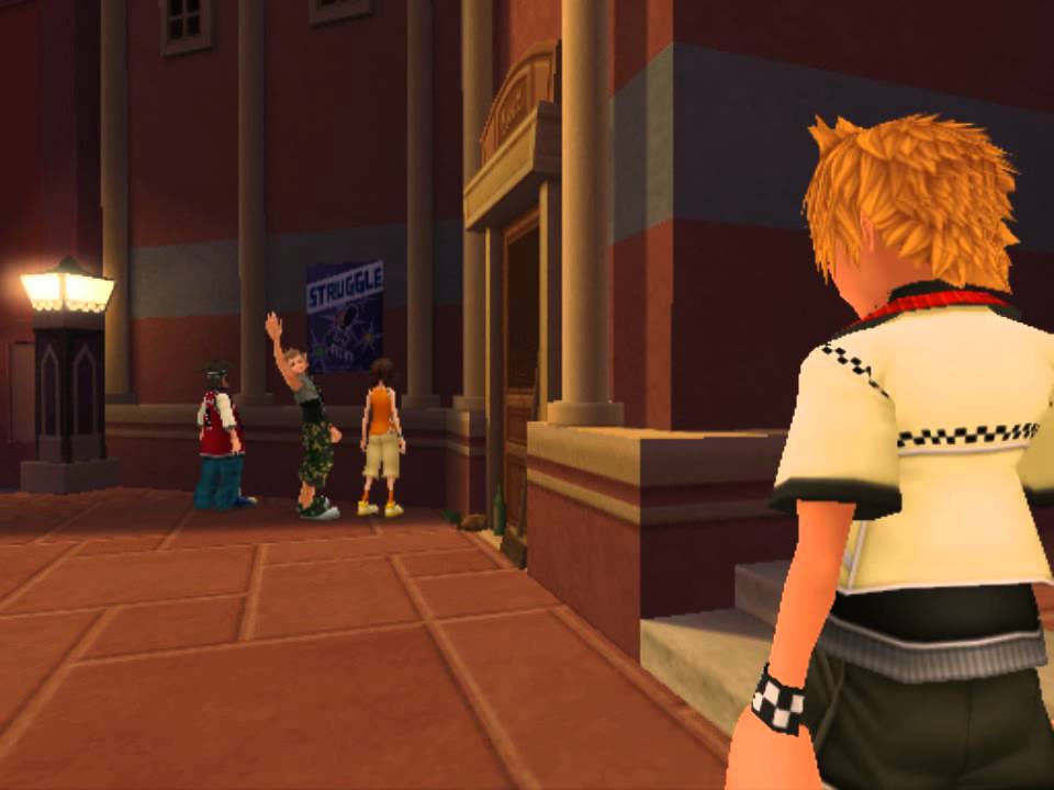Kingdom Hearts II, English cutscene: 18 - A Promise with Hayner - HD ...