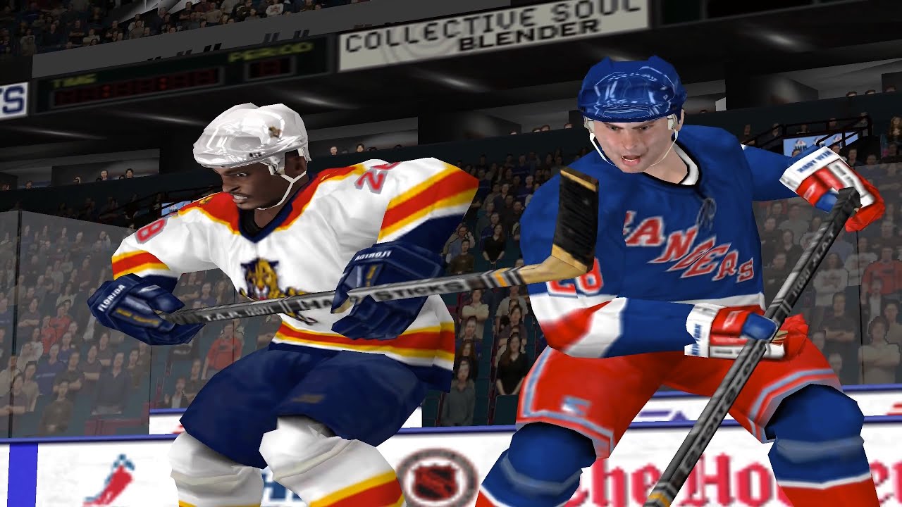 NHL 2001 | New York Rangers - Florida Panthers | Season game 55 | Full ...
