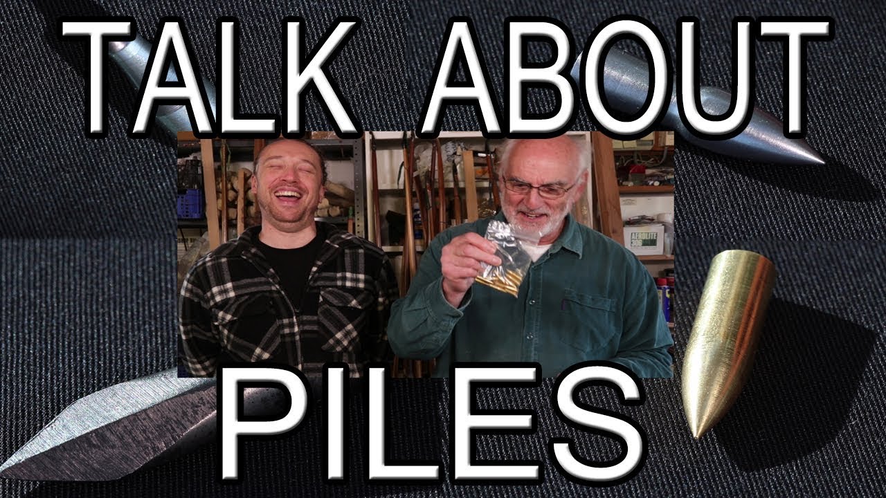Longbow arrow Piles / points, our complete range - YouTube
