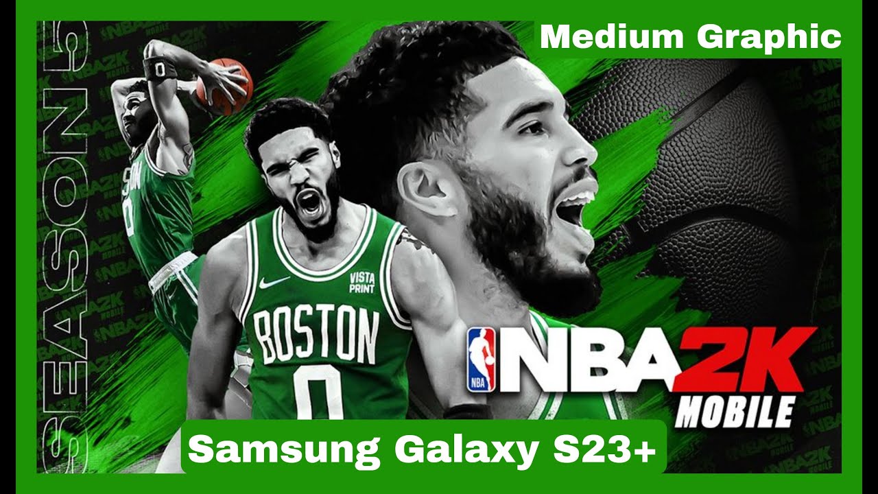 NBA 2K Mobile Gameplay | Medium Graphics | Samsung Galaxy S23+ - YouTube