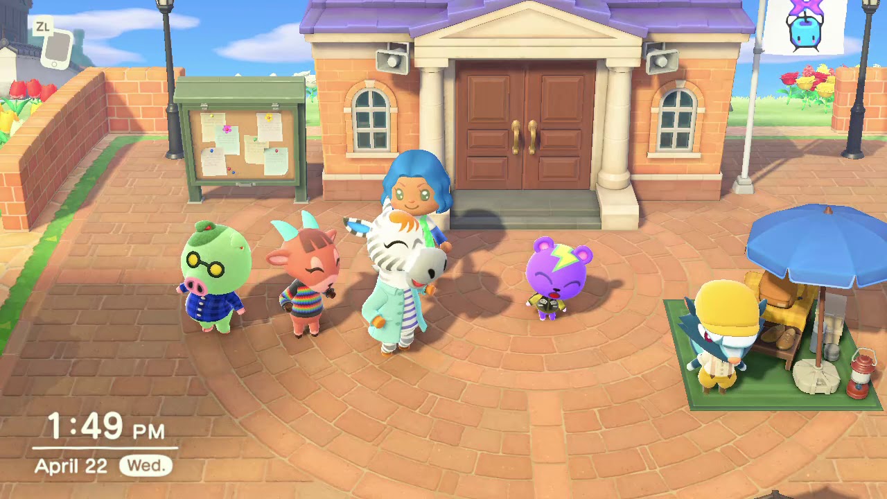 ACNH: Static shows the youngsters how it is done - YouTube