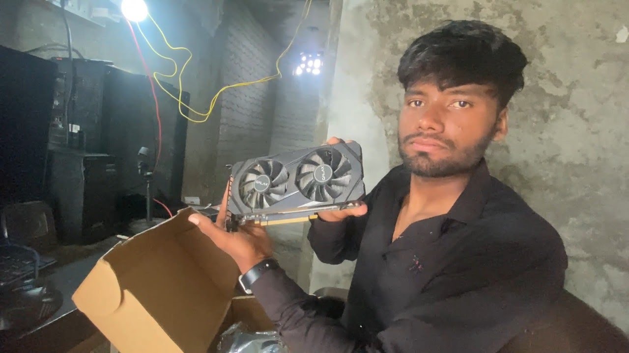 my new graphic card - YouTube