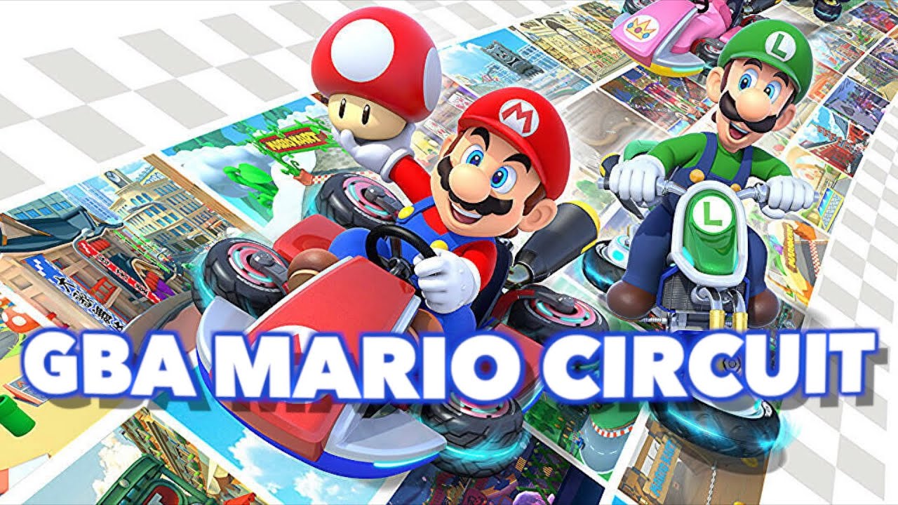 GBA Mario Circuit - Mario Kart 8 Deluxe - YouTube