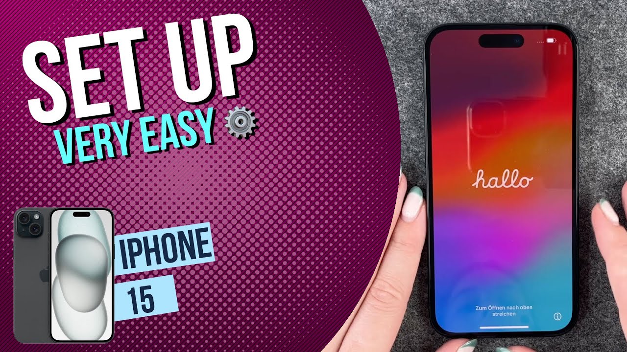 IPhone 15 – Set Up and Configuration • 📱• ⚙️ • ☑️ • Tutorial - YouTube