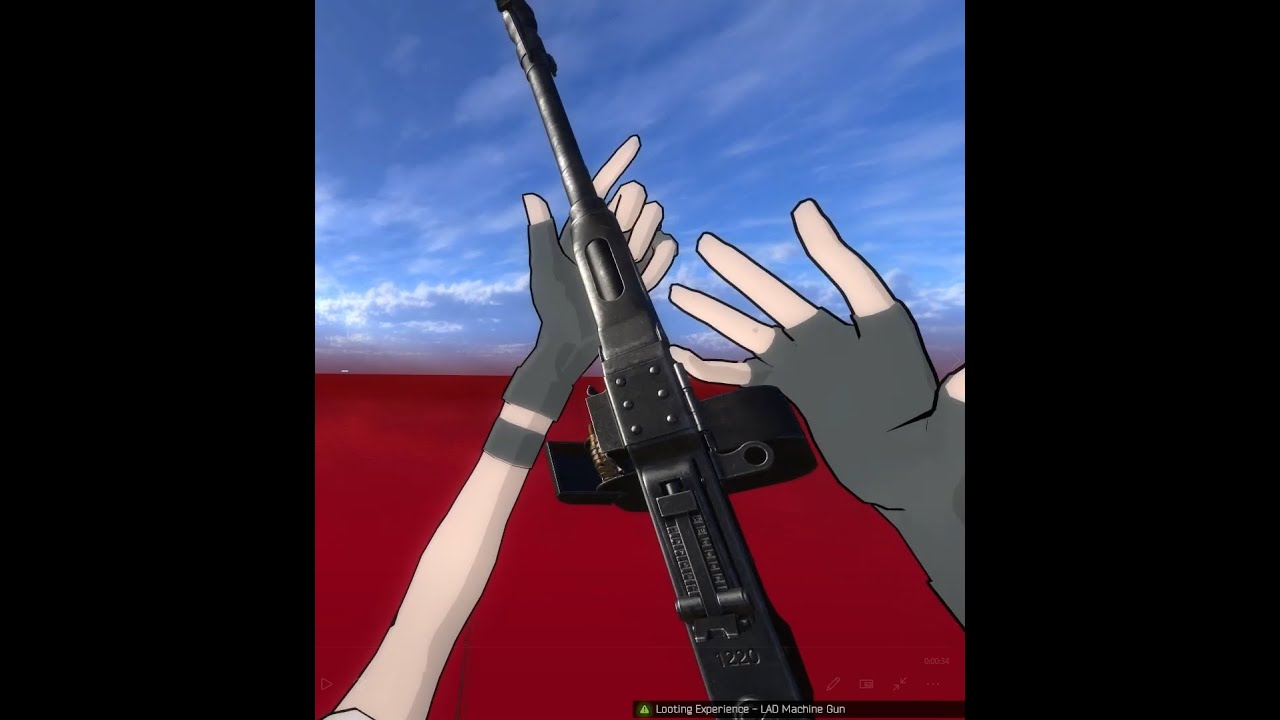 [ARC9] LAD Machine Gun Firing & Reload Animation - YouTube