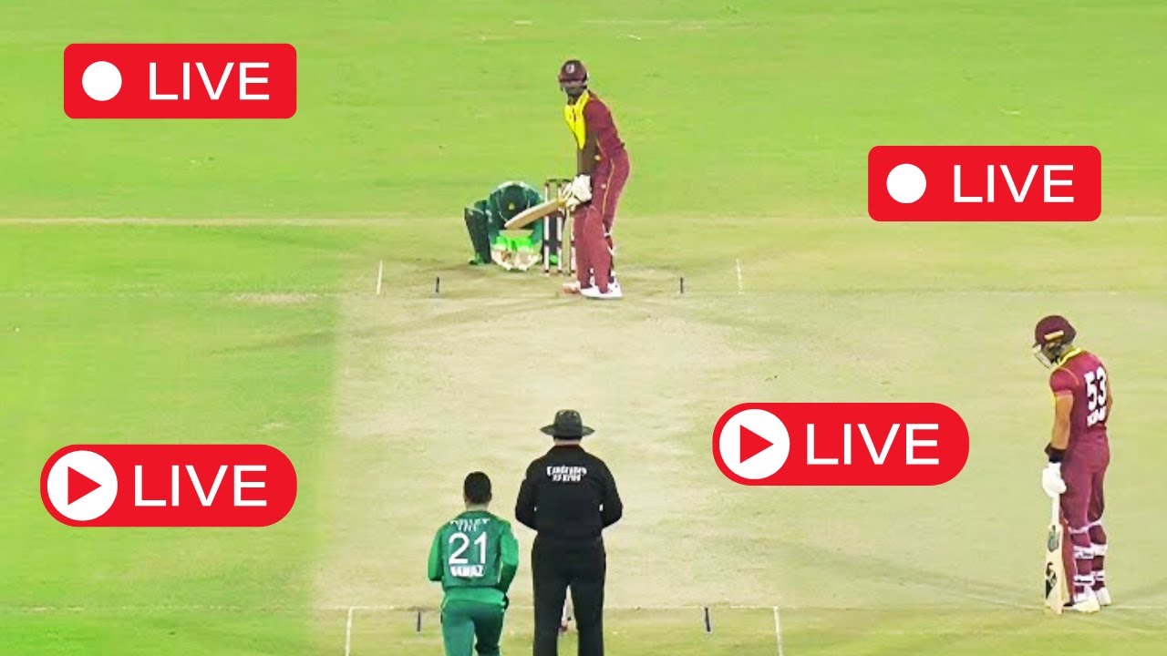🔴Live: Pakistan vs west Indies 1st T20 Match | Live score comentary ...