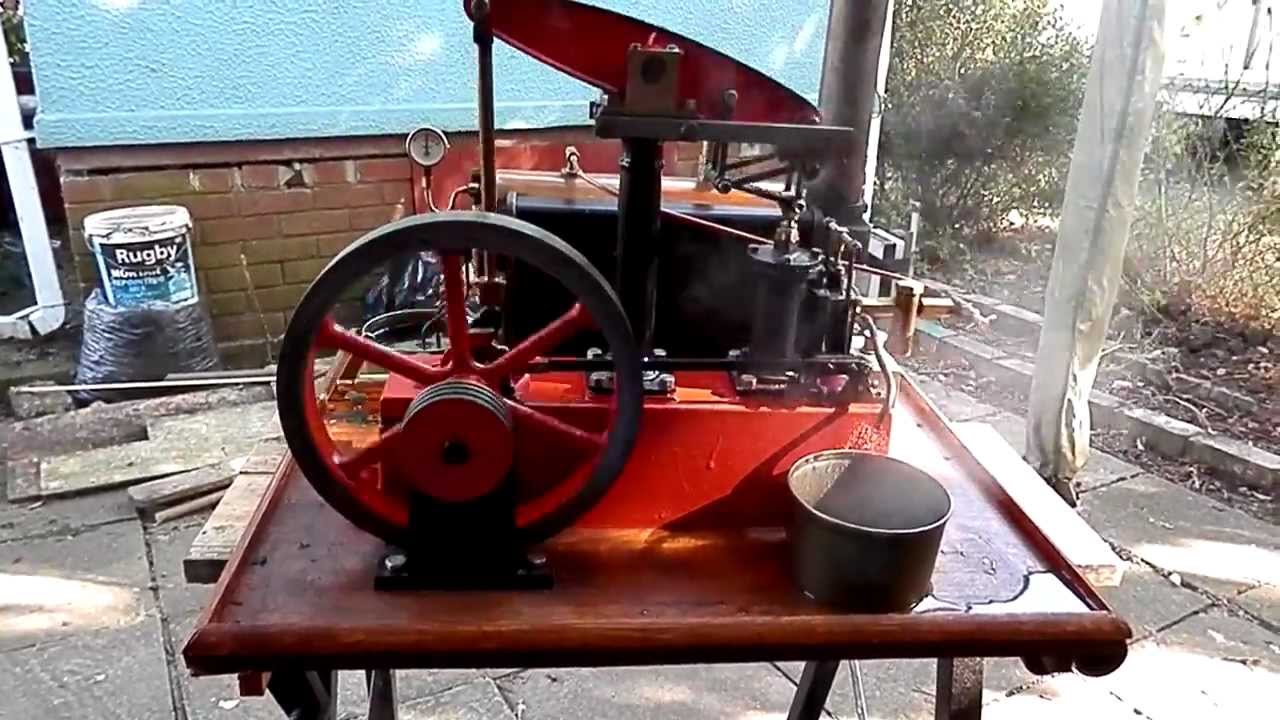stuart beam engine - YouTube