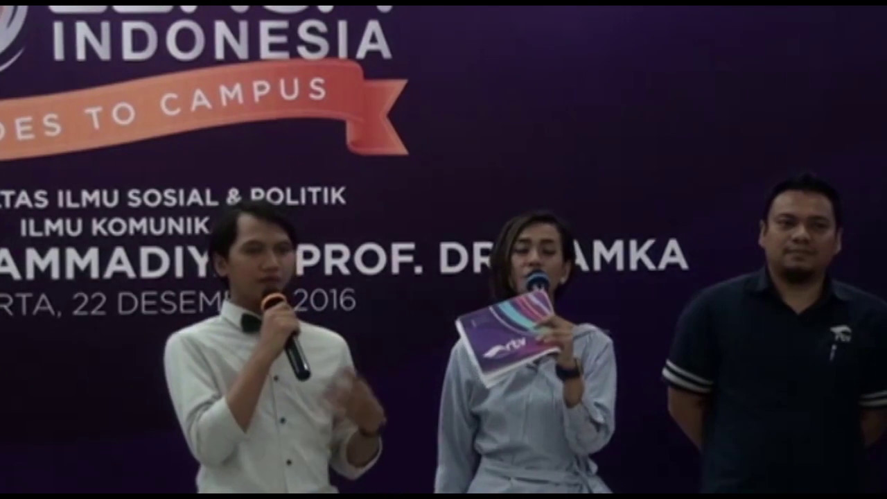 Lensa Indonesia Goes to Campus FISIP UHAMKA - YouTube