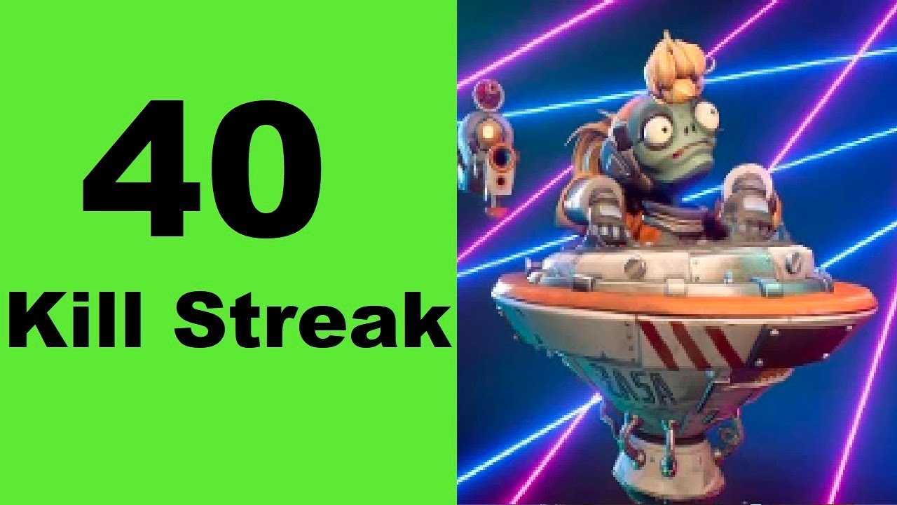 Space Cadet 40 Kill Streak - Plants Vs Zombies: Battle For ...