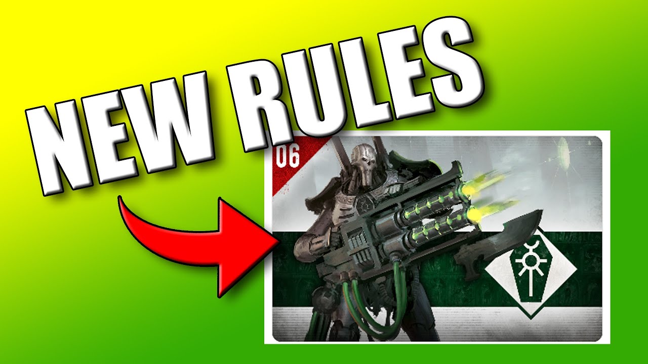 This New Necron Detachment is Amazing😃 - YouTube