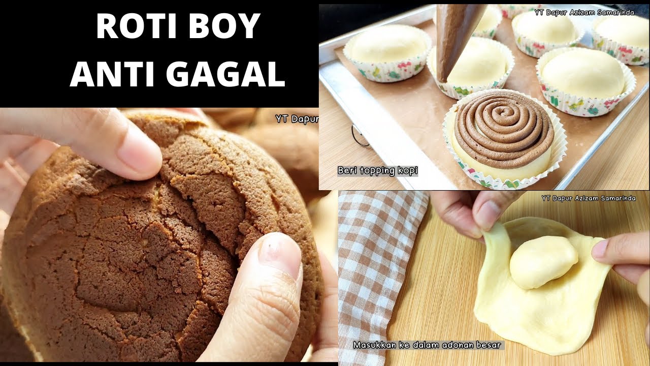 RESEP ROTI BOY ANTI GAGAL - YouTube