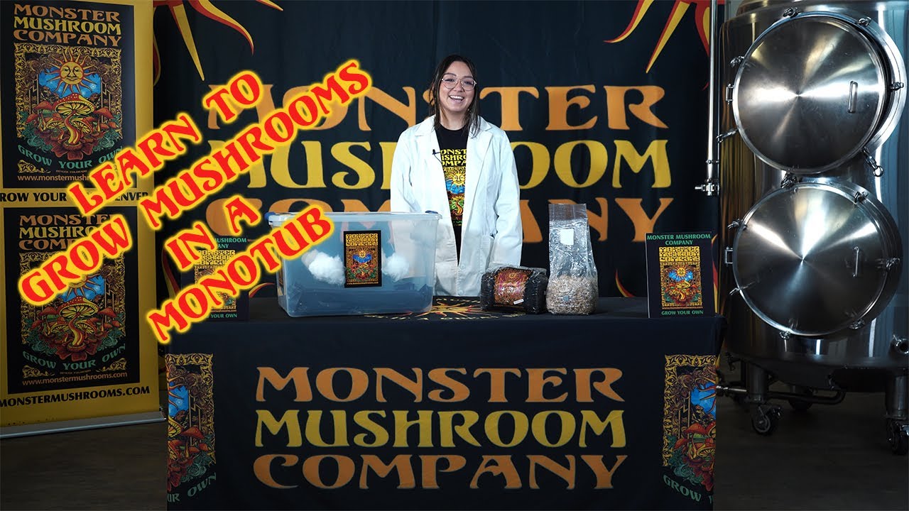 Learn To Grow Mushrooms In A Monotub - YouTube