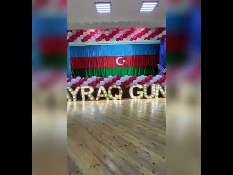 260 nömrəli məktəbdə BAYRAQ GÜNÜ tədbiri @ dekorların təşkili #0556536933