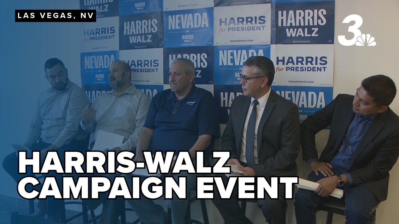 Harris-Walz holds campaign event targeting Latino voters - YouTube