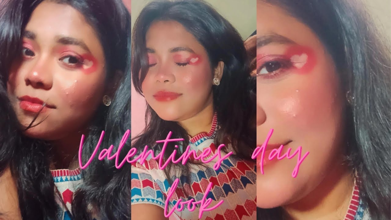 Valentines Day Look Dramatic Eye Look Youtube