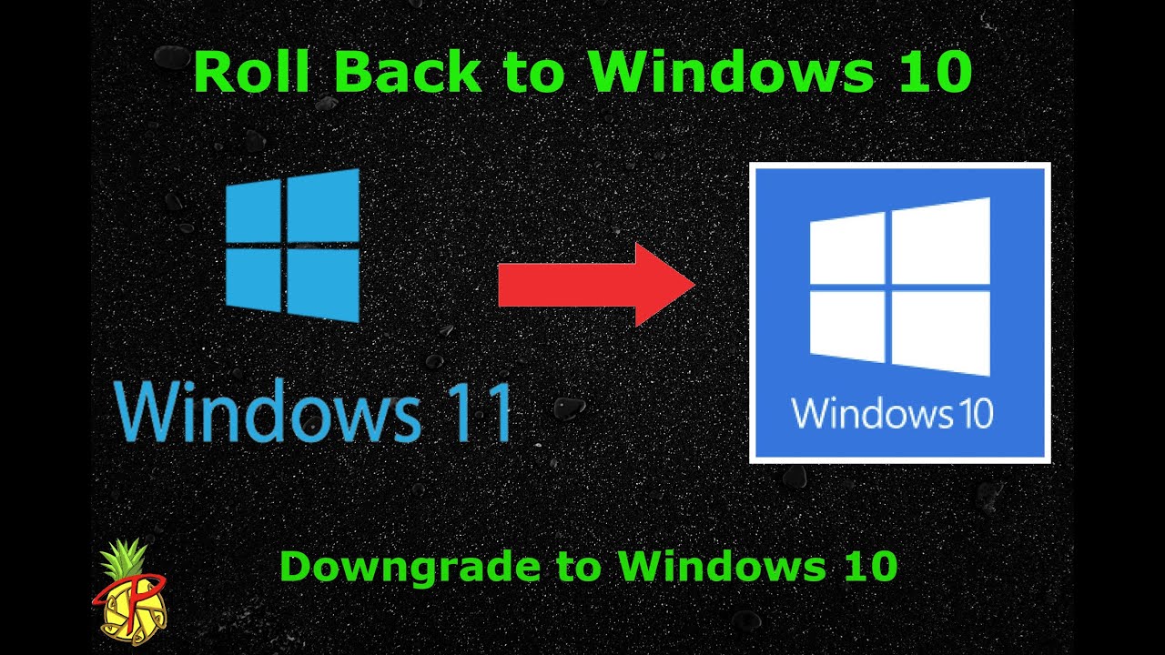 Roll back to Windows 10 after updating to Windows 11 - YouTube