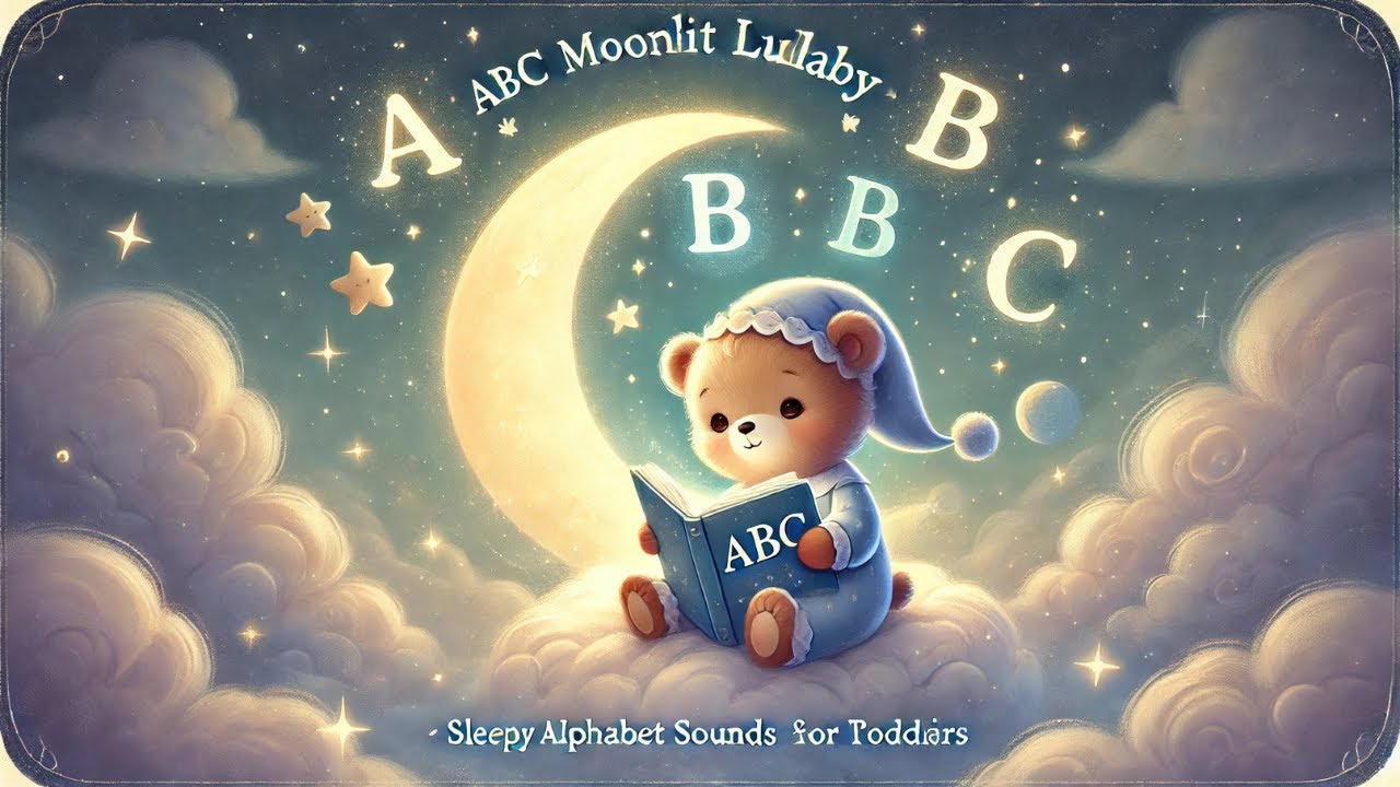 ABC Moonlit Lullaby 🌙 Sleepy Alphabet Sounds & Phonics for Toddlers ...