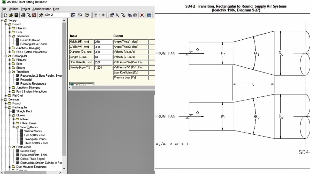 HVAC design part 7, fan static pressure calculation in hvac, stairwell ...