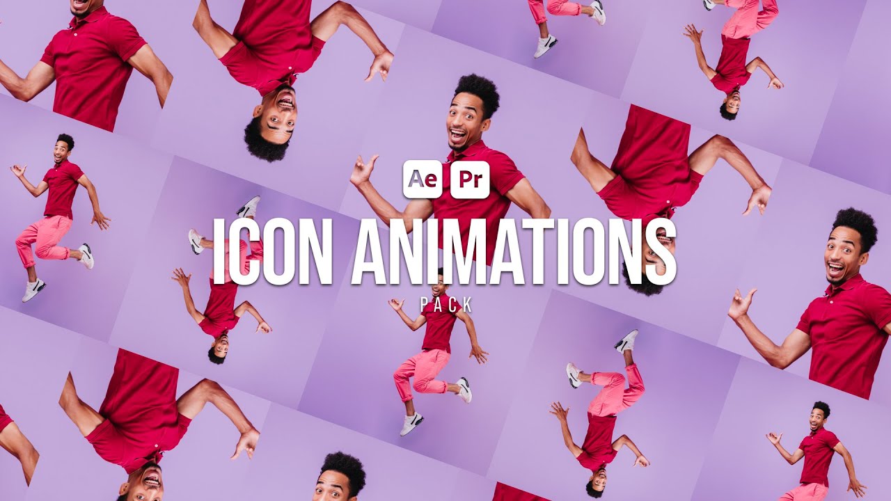 Icon Animations Pack (After Effects - Premiere Pro Mogrts) - YouTube