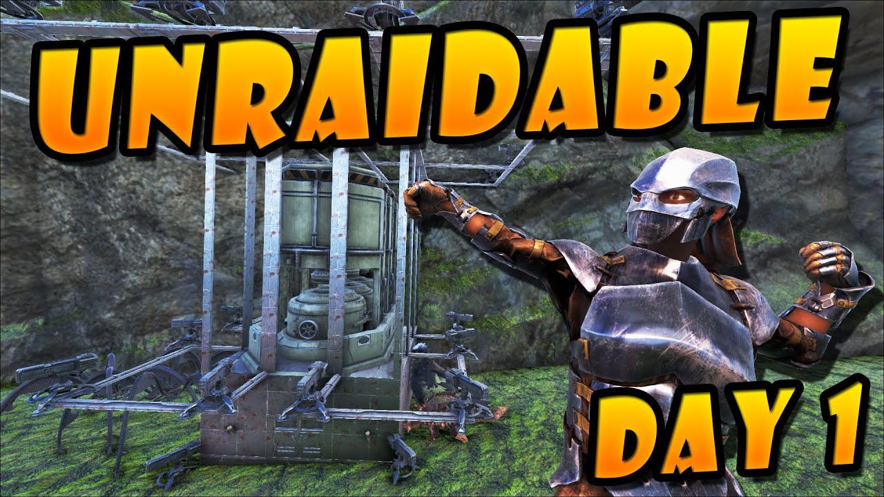 DUO Claiming Most INSANE Base On DAY 1 - ARK - YouTube