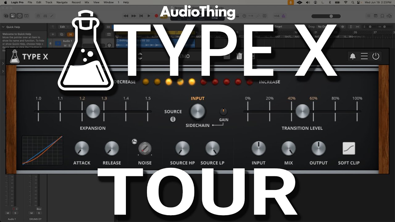 Bring Your Mix to Life: A Complete Tour of AudioThing's Type X Expander Plug-In - YouTube
