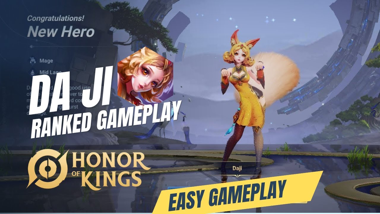 Daji HOK gameplay, lategame tank setipis tissuekah ? real ? - honor of ...