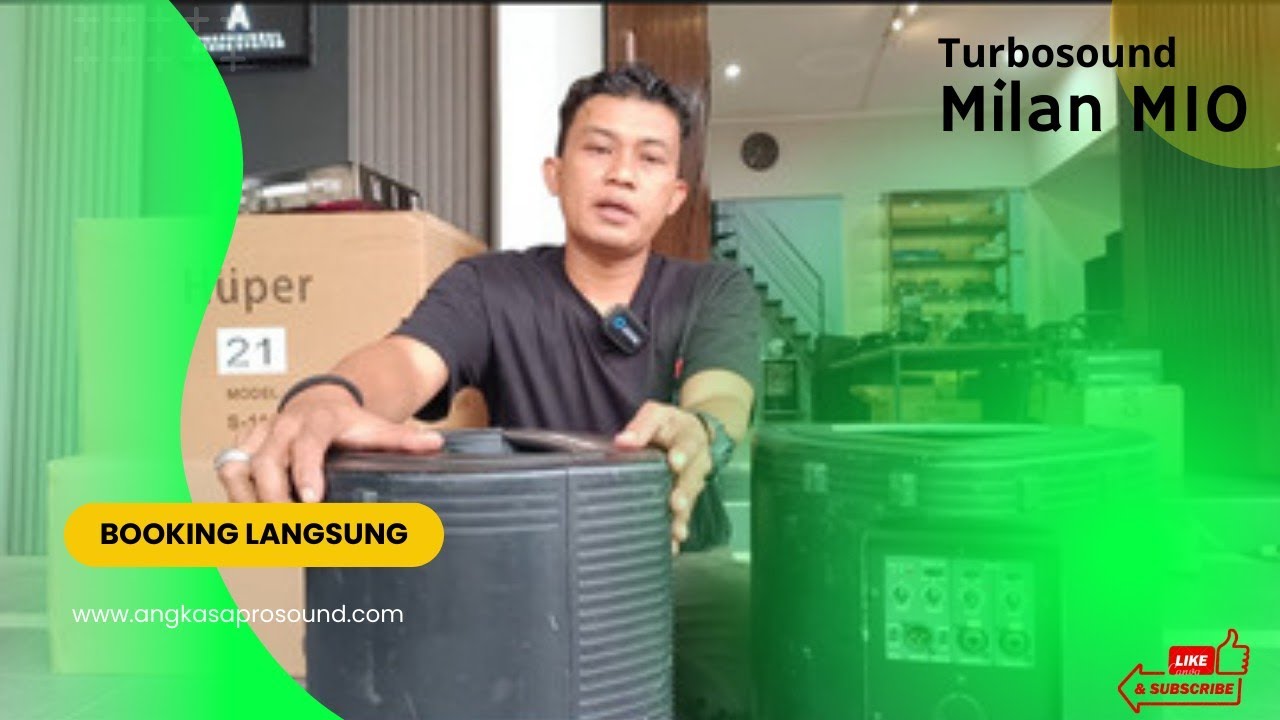 TURBO SOUND MILAN M10 - YouTube