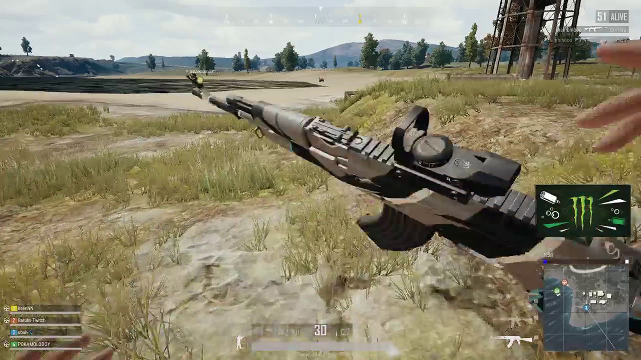 PUBG TOP 1 - ubah 6 kills ERANGEL - YouTube