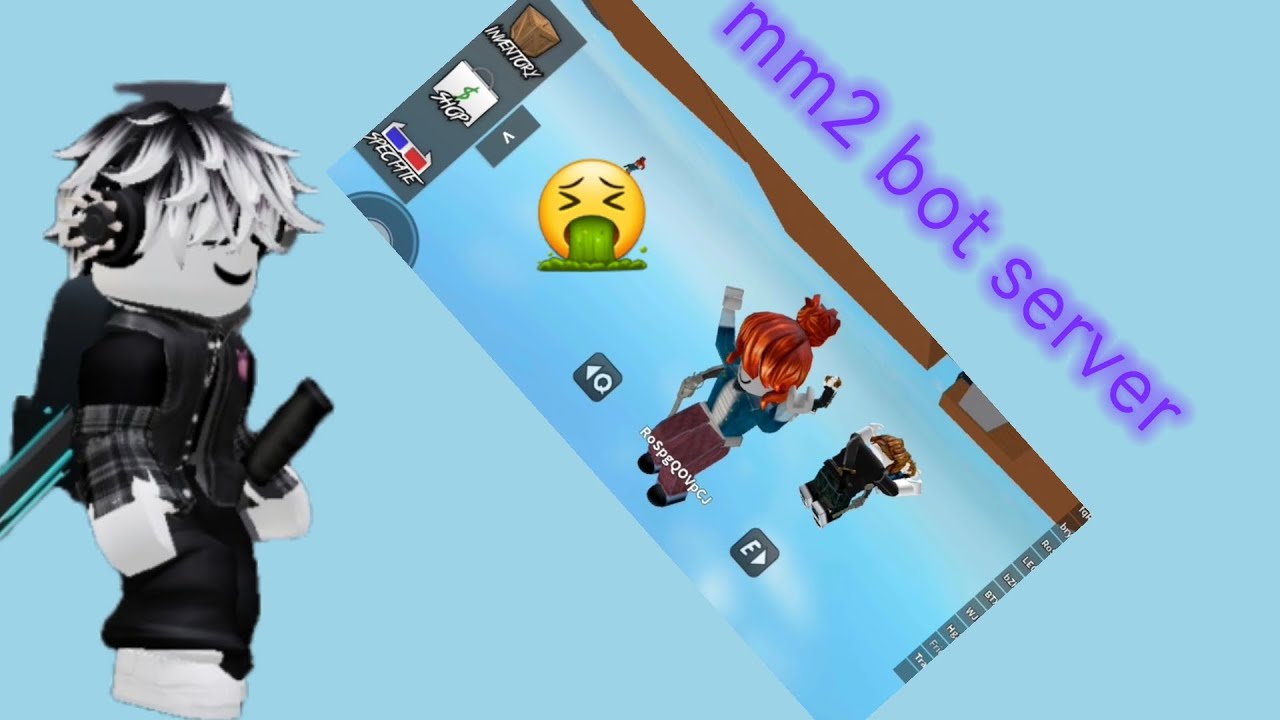 mm2 how to join Bot servers to report em/more 💀 - YouTube