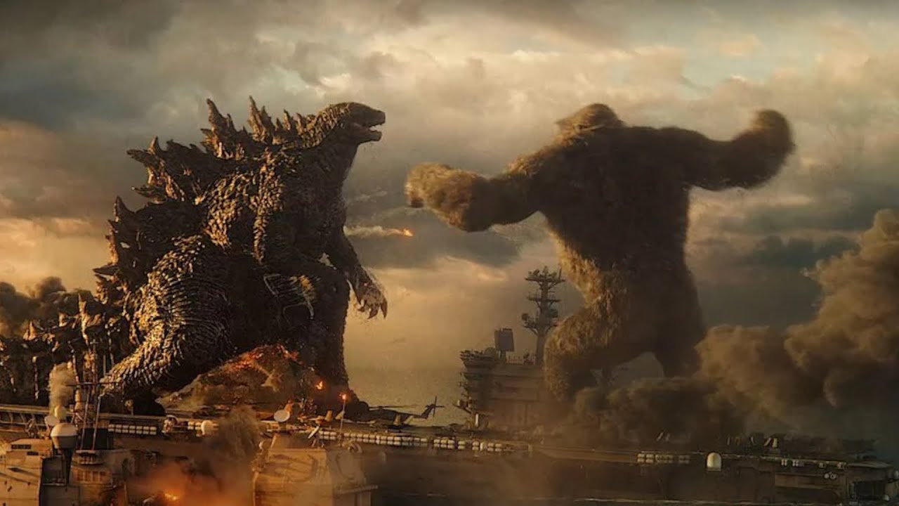 Godzilla vs. Kong's Aircraft Carrier Fight Scene is 18 Minutes! - YouTube