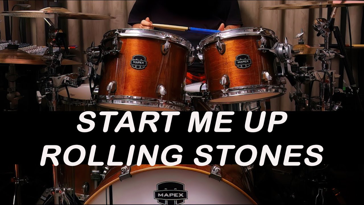 Rolling Stones Start Me Up (Drum Cover) - YouTube