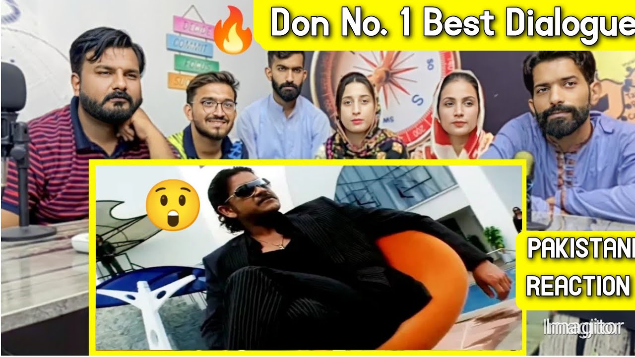 Reaction On Don No. 1 Best Dialogue | South Indian Hindi Dubbed Best ...