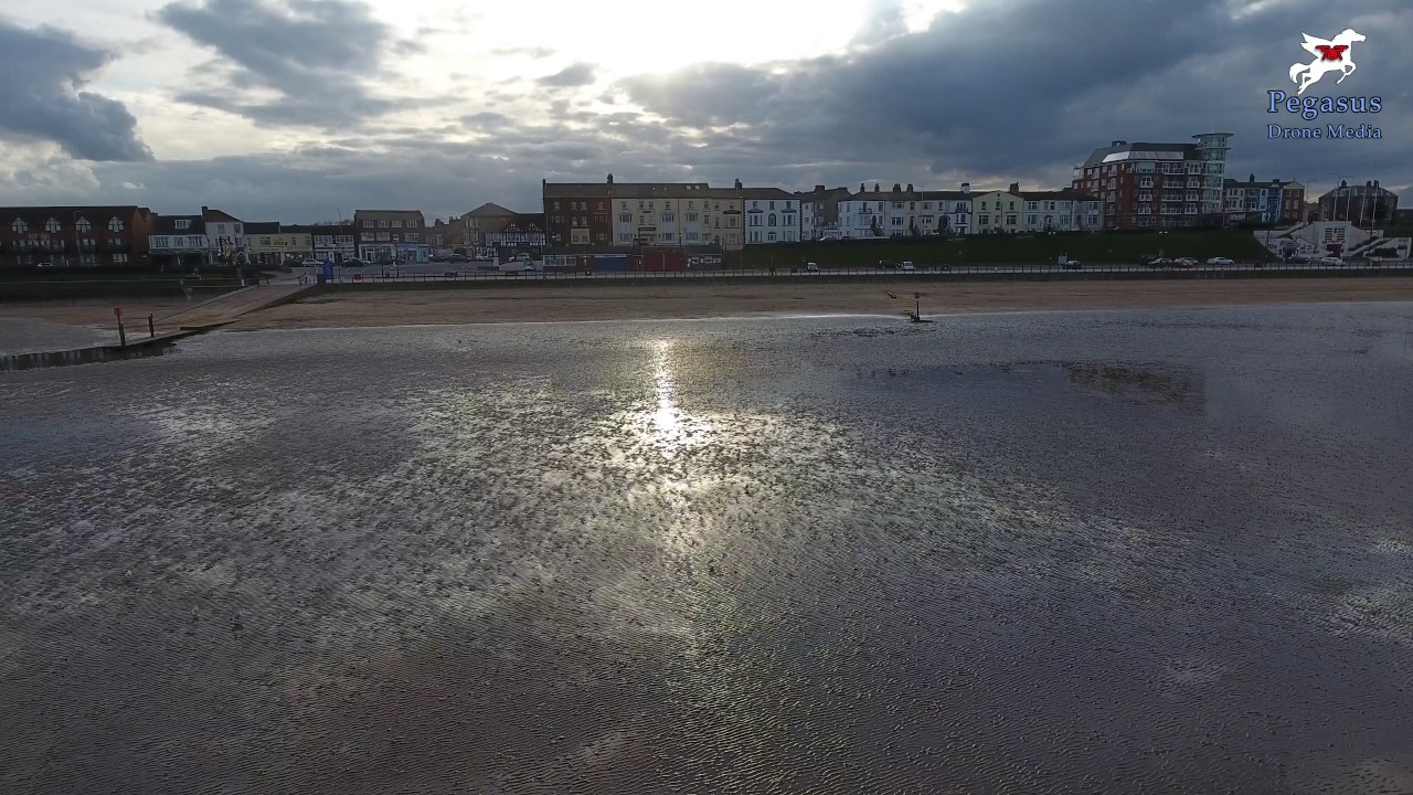 Cleethorpes Promenade, A Drones View - YouTube